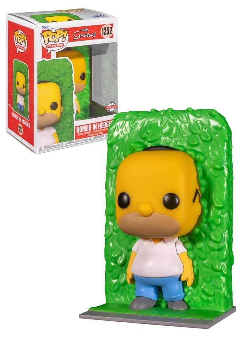 Funko Pop Television The Simpsons Homer In The Hedges Limited Edition
